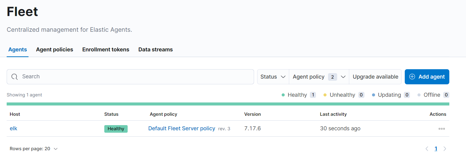 Home Lab: Ingesting Data with Agent and Fleet